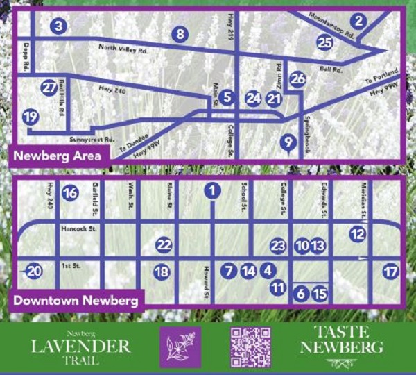 뉴버그 라벤다 트레일(Newberg Lavender Trail) - Oregon Korean Community Website